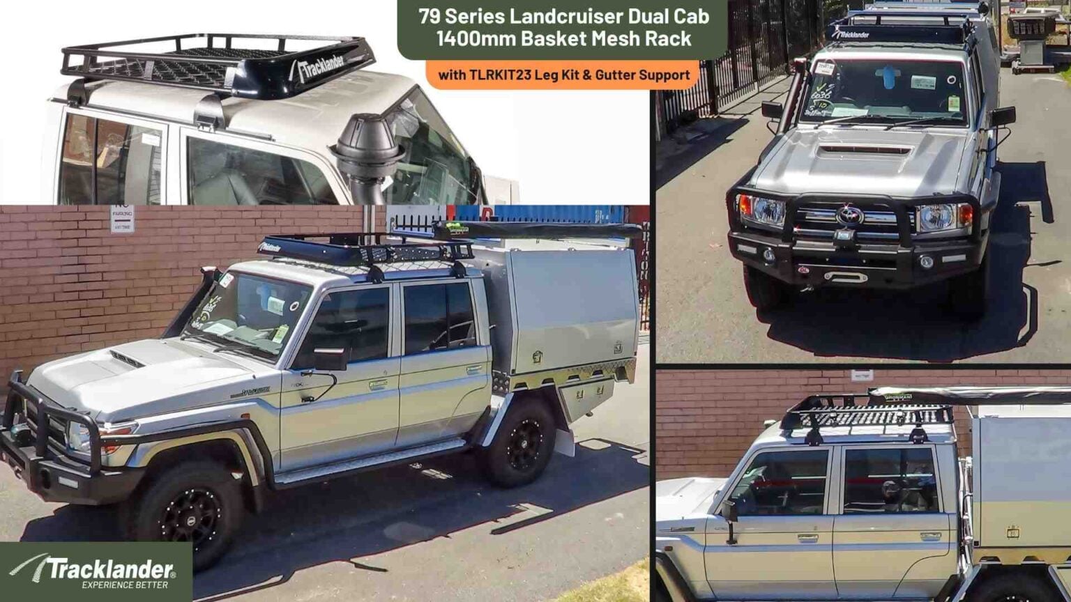 LandCruiser 79 Series Dual Cab Roof Rack 2007 To Current
