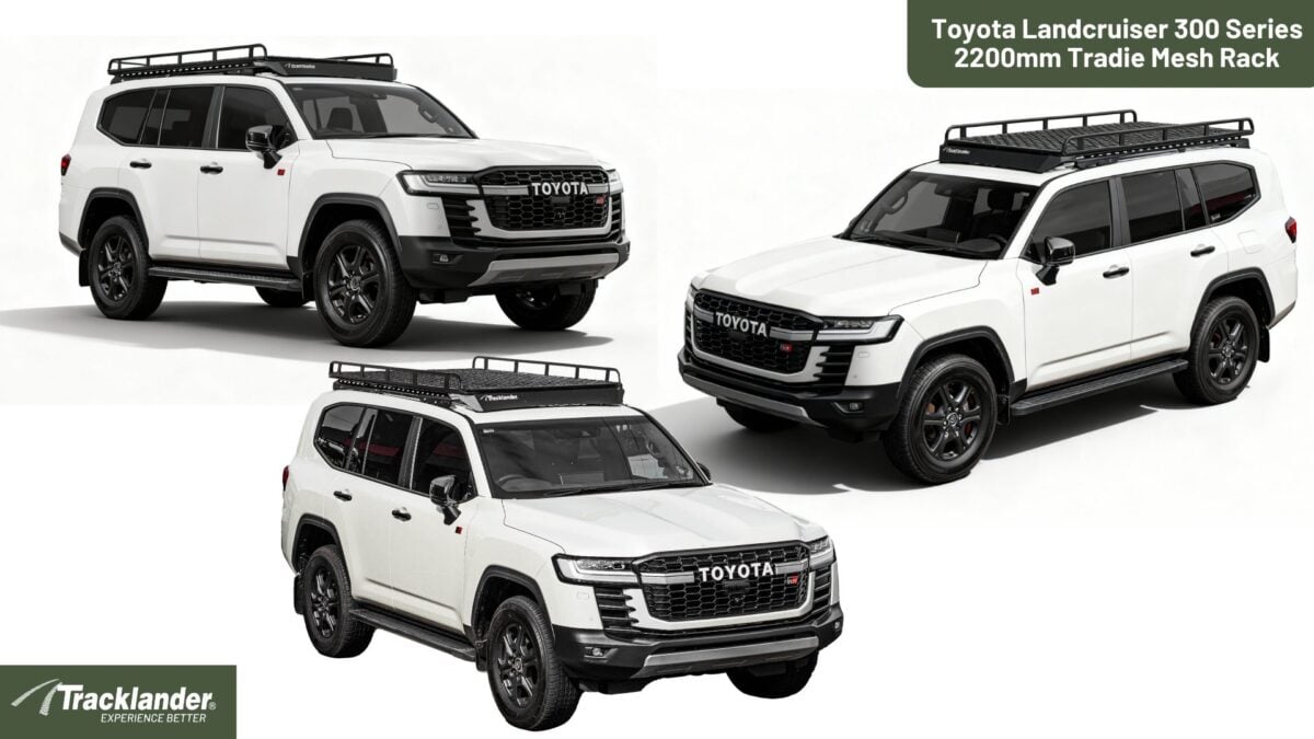 300 Series LandCruiser Mesh Roof Rack For Wagon 2021-Current