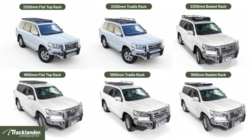 200 Series Roof Racks For Landcruiser Wagon 2007 To 2021
