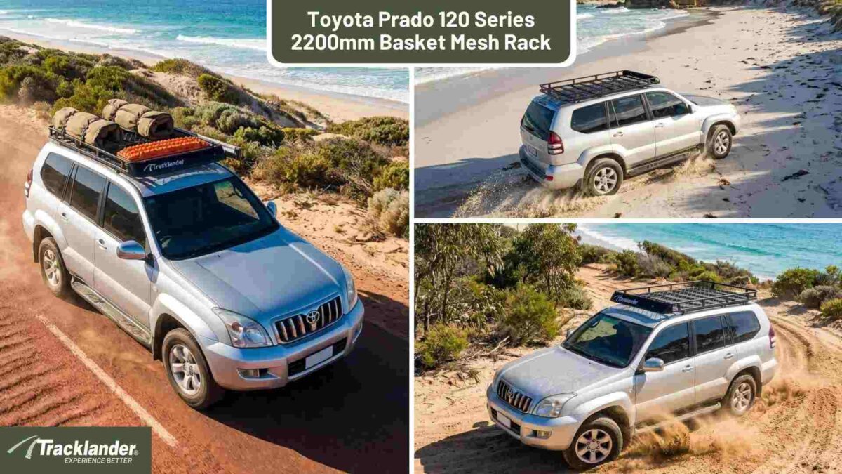 Toyota Prado 120 Series Roof Racks (No Rails) - 2003 To 2009